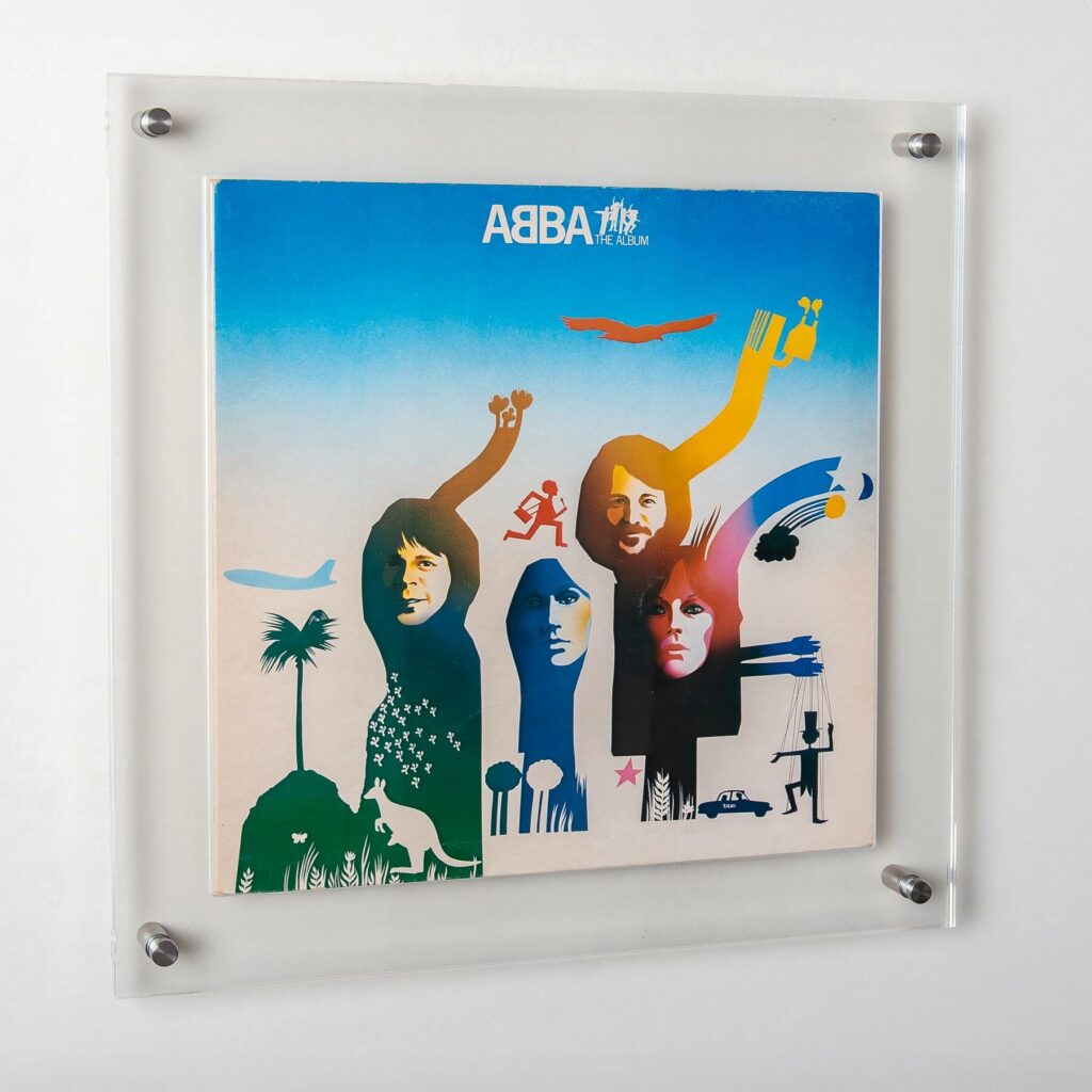 Floating Acrylic Vinyl Album Record Display Frame - Get Acrylic Photo ...