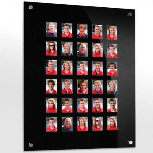 Staff Photo Boards | Get Acrylic Photo Frames