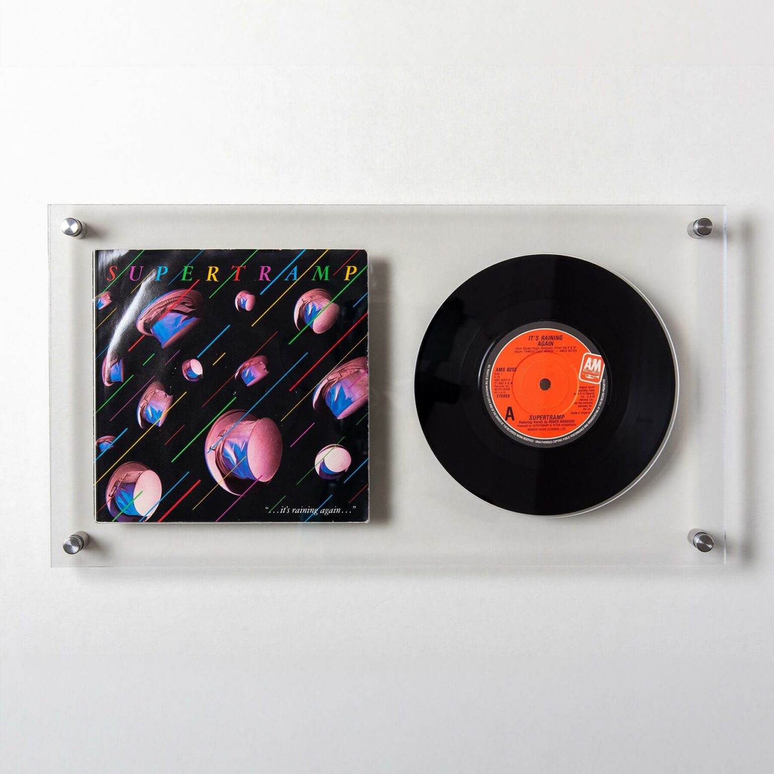 Floating Acrylic Vinyl Album Record Display Frame - Get Acrylic Photo ...