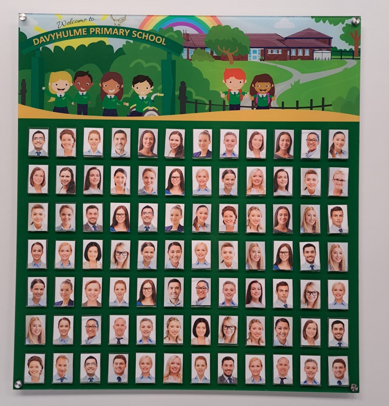 Custom Acrylic Staff Photo Board - Get Acrylic Photo Frames